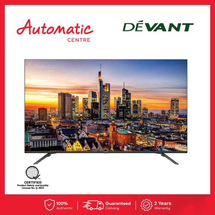 Devant Quantum UHD 55QUHV04 55-inch Quantum Ultra HD Smart TV with ...