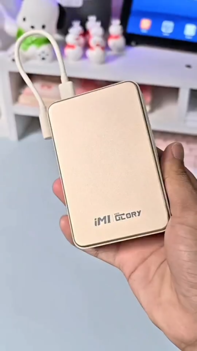 iMI Power bank CCC 20000mAh ชาร์จเร็ว 22.5W พาวเวอร์แบงค์ มีสายในตัว ...
