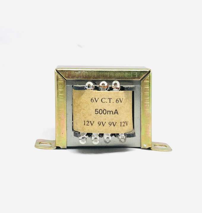Trafo 500mA Sanken CT 6V - CT - 6V - 12V - 9V - 9V - 12V | Lazada Indonesia