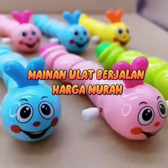 Mainan Ulat Putar Bergerak Berjalan - Mainan Anak-anak - Toys | Lazada ...
