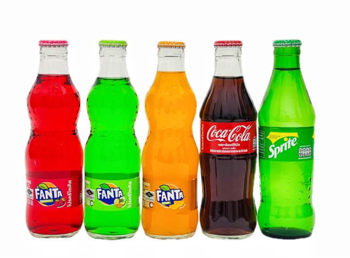 Thailand Halal Coca Cola Sprite Fanta Glass Bottle 250ml | Lazada