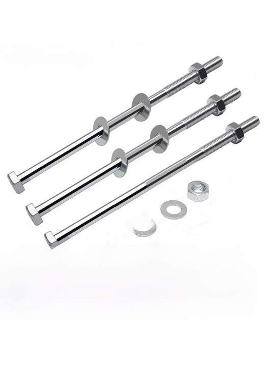 Galvanized Exterior Hexagonal Long Screw Nuts Set M4-M16 Ultra Long Hex ...