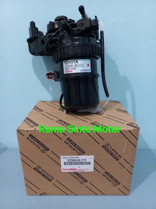 FUEL FILTER ASSY RUMAH FILTER SOLAR INNOVA REBORN FORTUNER VRZ HILUX ...