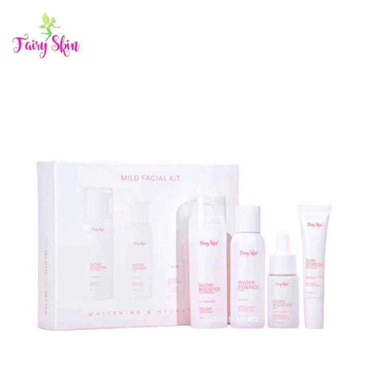 FAIRYSKIN MILD FACIAL KIT I GLOW BOOSTER SERUM I MILKY BAR I FAIRY SKIN ...