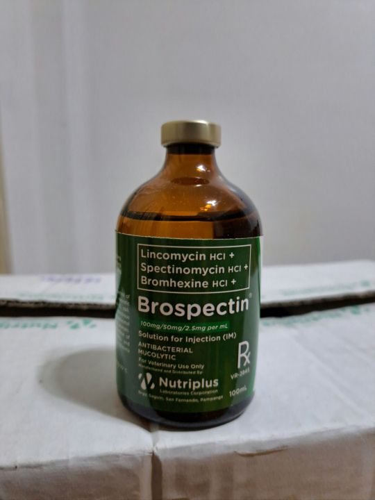 BROSPECTIN | LINCOMYCIN + SPECTONOMYCIN + BROMHIXINE | LSB ...