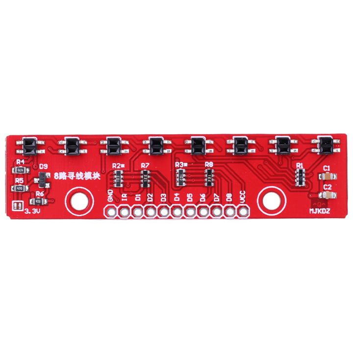 【New Arrival】3.3V-5V Line Follower Infrared Detection Sensor 8 Channel ... 【New Arrival】3.3V-5V Line Follower Infrared Detection Sensor 8 Channel ...