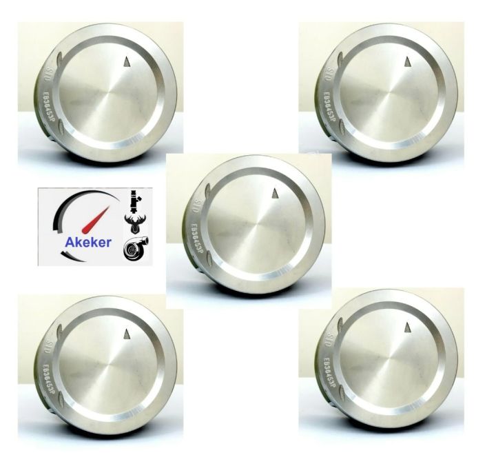 5x Pistons Rings Set STD For Volvo S40 S60 S80 C30 C70 XC90 2.5T T5 L5 ...