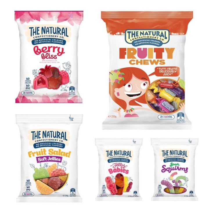 The Natural Confectionery Gummy Candy Sweets / Gula Gula Kenyal (QQ糖 ...