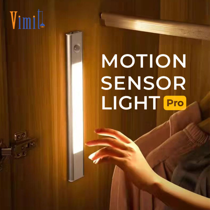 Vimite 20/30/50CM Wireless Ultra-thin Led Cabinet Light USB ...