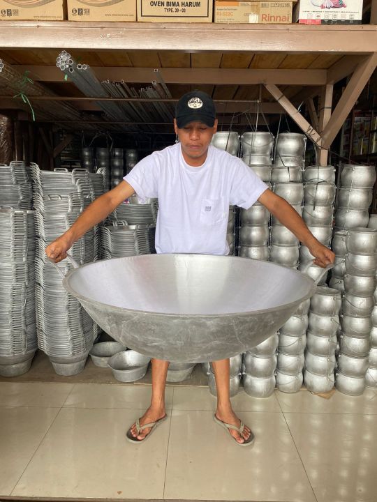 Katel Super Besar 30 32 34 36 Wajan Kancah Kekenceng Muat Masak Porsi ...