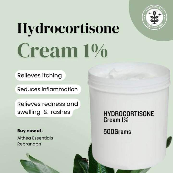 HC CREAM 1% 500G ITCHY SKIN PSORIASIS ECZEMA SKIN REDNESS INFLAMMATION ...
