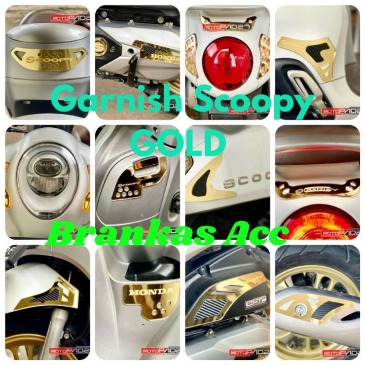garnish Scoopy full body cover body Scoopy full paket lengkap scoopy ...