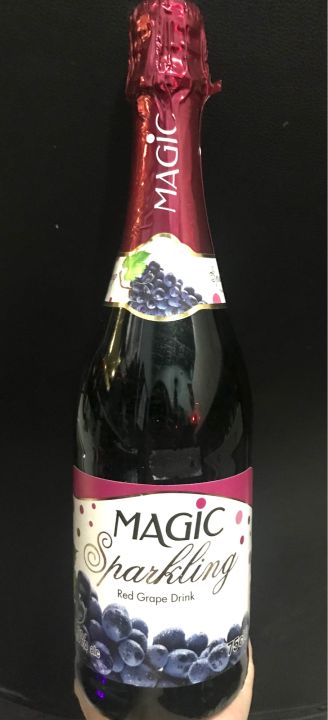 Magic Sparkling Red Grape Juice Drink 750mL | Lazada PH