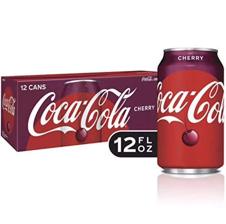 Coca-Cola Coke Cherry 12oz (12 Cans) | Lazada PH