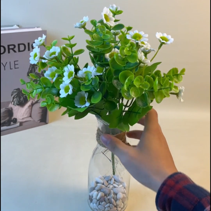 Tanaman Hias Bunga Tangkai Matahari Mini Artificial Ornamen Dekorasi ...