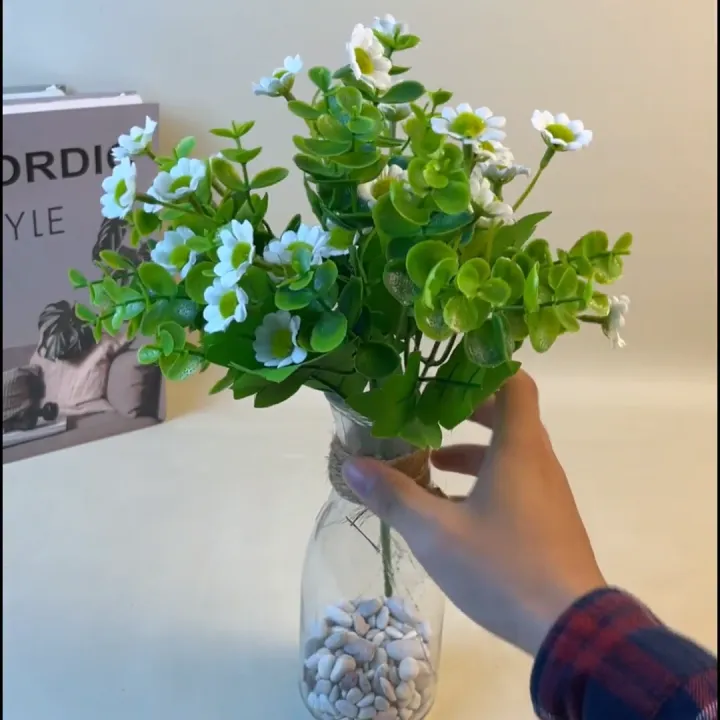 Tanaman Hias Bunga Tangkai Matahari Mini Artificial Ornamen Dekorasi ...