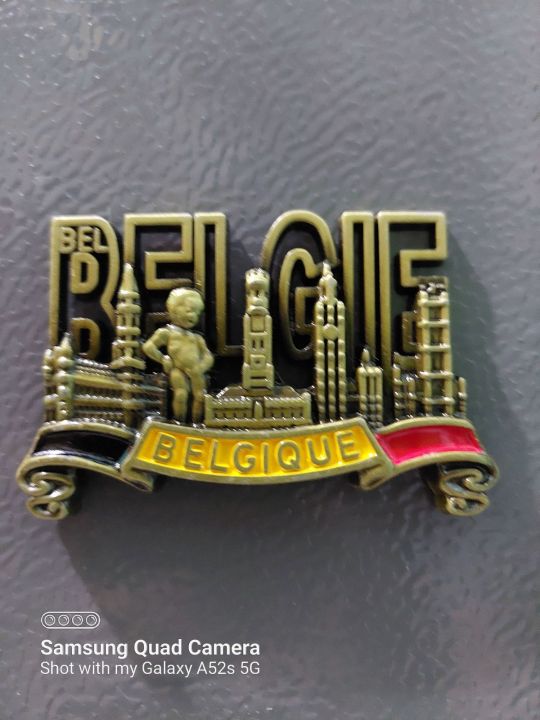 Belgium/Belgique Metal ref magnet display | Lazada PH