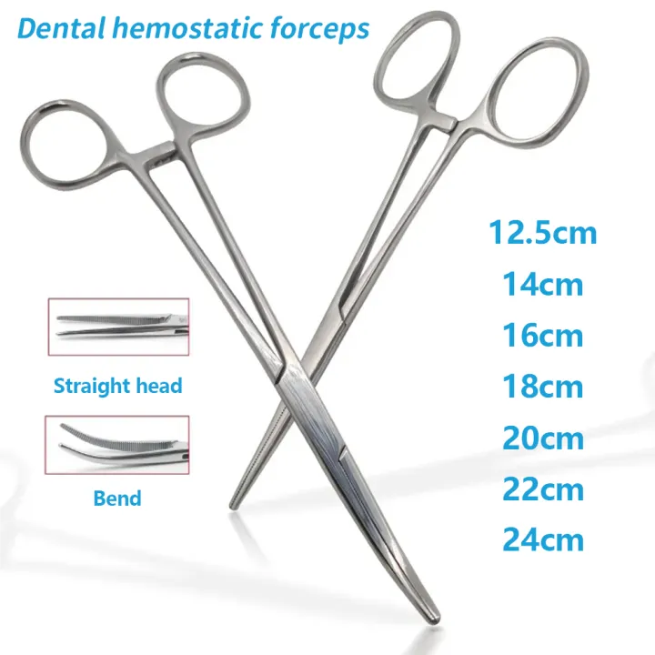 Stainless Steel Hemostatic Forceps Vascular Forceps Surgical Clips ...