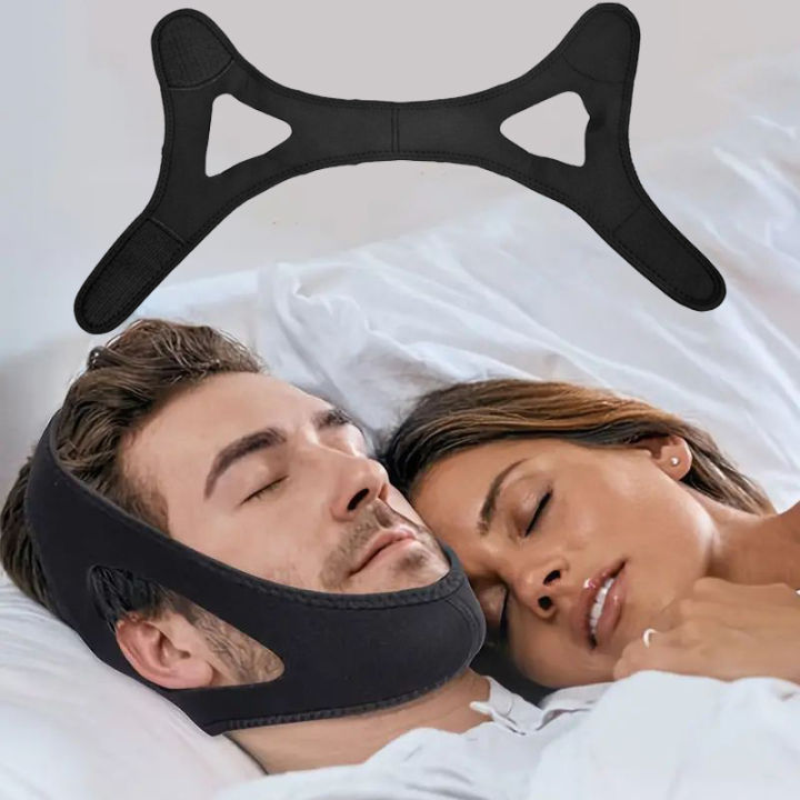 Anti-snoring Band Open Mouth Breathing Corrective Anti-snoring Chin ...