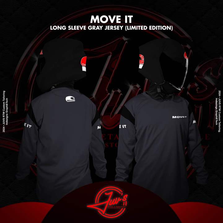 MOVE IT JERSEY GREY LIMITED EDITION | Lazada PH