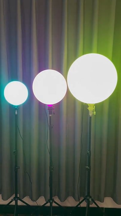 10/13/18 inch RGB Round Panel Lights Set Photo Studio Video Photography ...