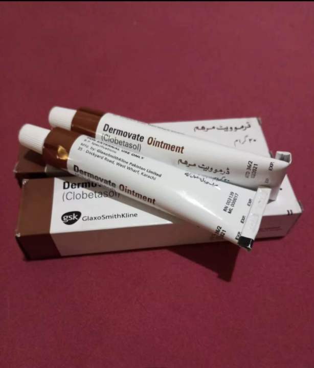 Derm-ovate Ointment 20g (Brown Box) – For Eczema, Psoriasis, and Skin ...