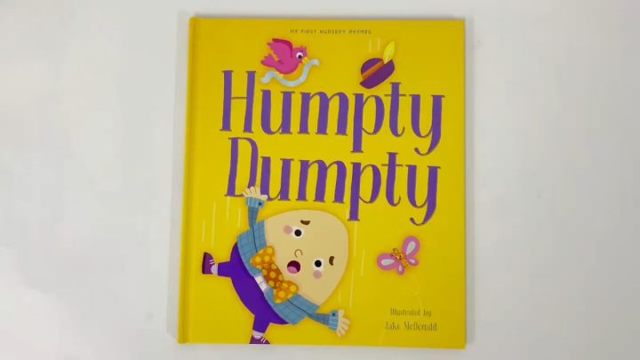 Humpty Dumpty Giant Book To Sing Along Classic Nursery Rhyme For Kids ...