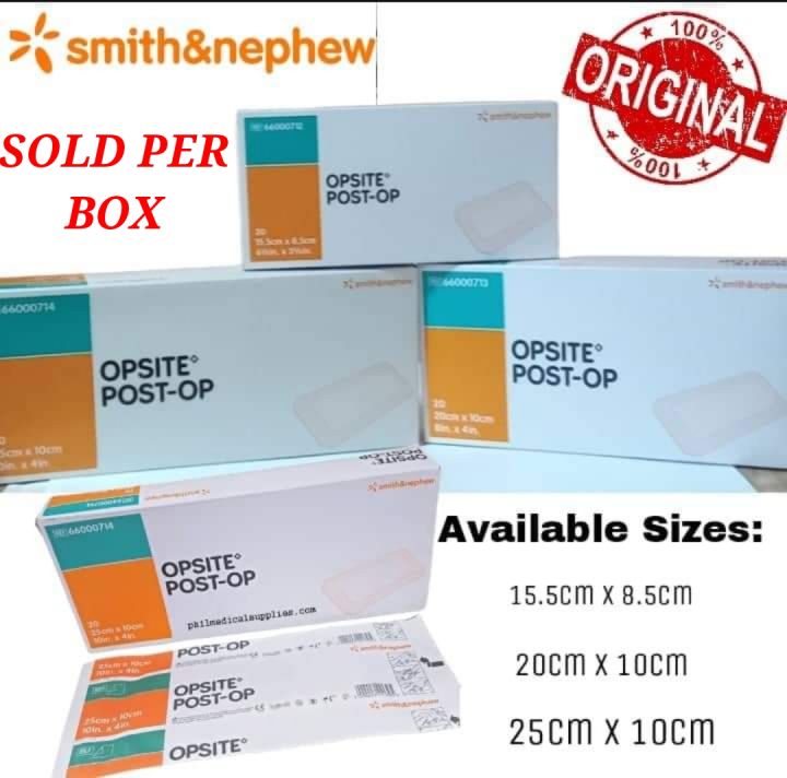 Opsite Post-Op ( SOLD PER BOX) Dressing / Wound Dressing ( Waterproof ...