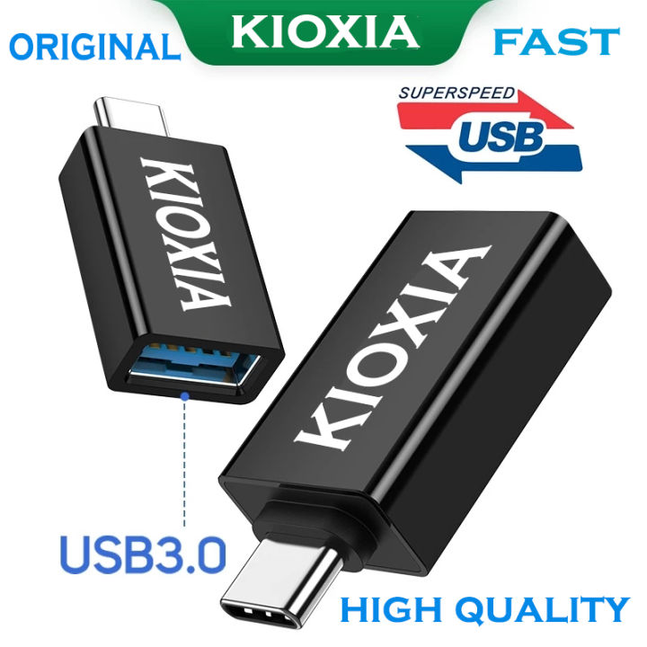 KIOXIA USB Type C Adapter to USB 3.0 OTG Adapter Type C Converter ...