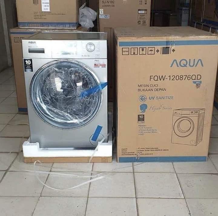 AQUA FQW-120876QD WASHING MACHINE 12KG UV INVERTER | Lazada