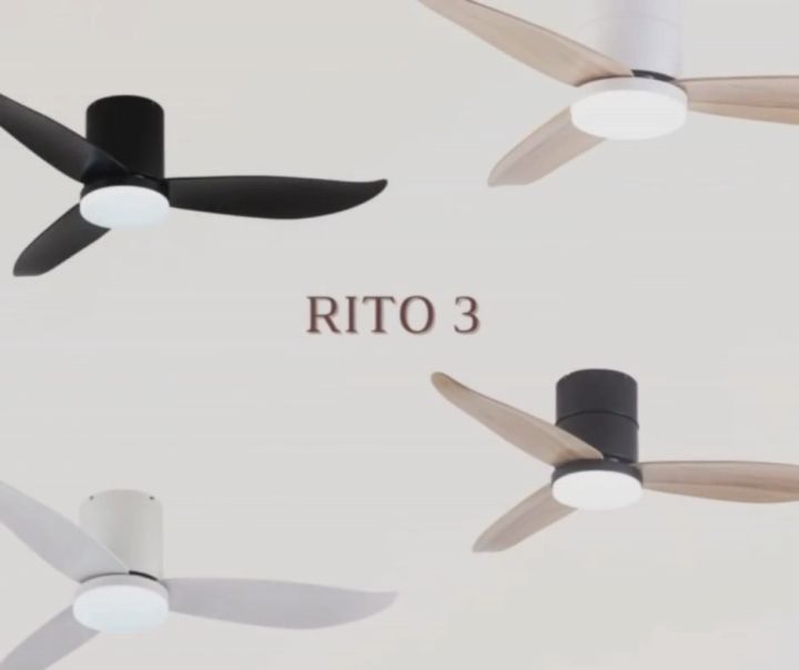 (With Basic Installation Promo) FANCO CO-FAN Rito-3 SMART DC Motor 3 ...