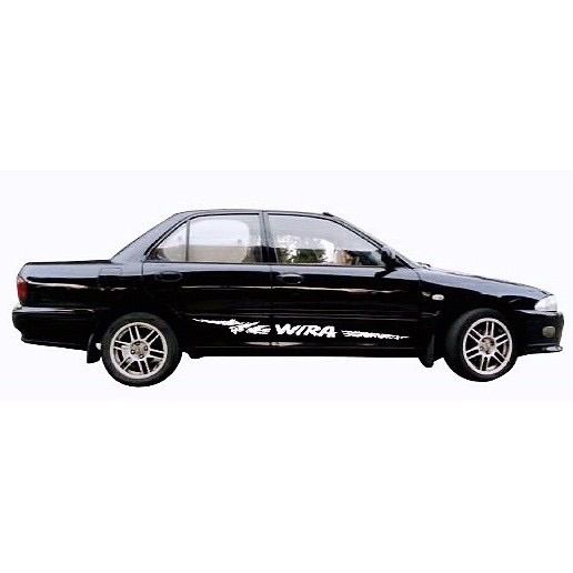(Ready Stock) S231# 2pcs Wira / Proton Car Side Body Vinyl Decal ...