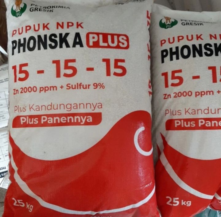 Pupuk NPK Phonska Plus 15 15 15 Kemasan Pabrik 25 kg Petrokimia Gresik TerMurah | Lazada Indonesia