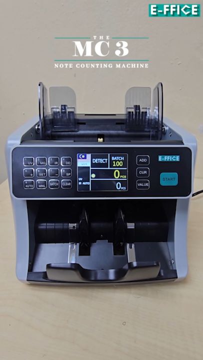 Effice Depot - MC3 Money Bank Note Counting Machine / Money Count ...