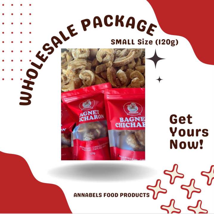 (20pcs) 120g Annabel's Special Chicharon BULK ORDERS (BAGNET CHICHARON ...