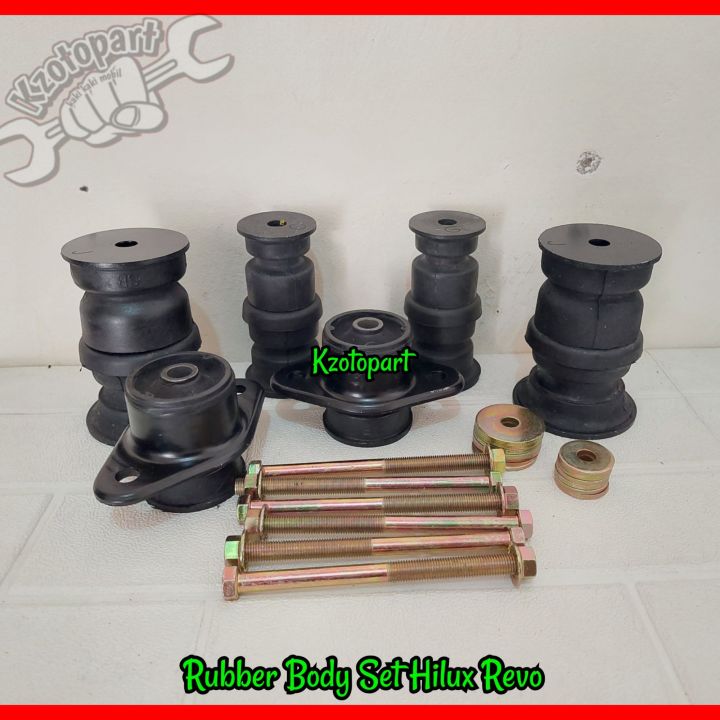 Karet Body Set Karet Cabin Kabin Set Toyota Hilux Revo Rubber Body Set ...