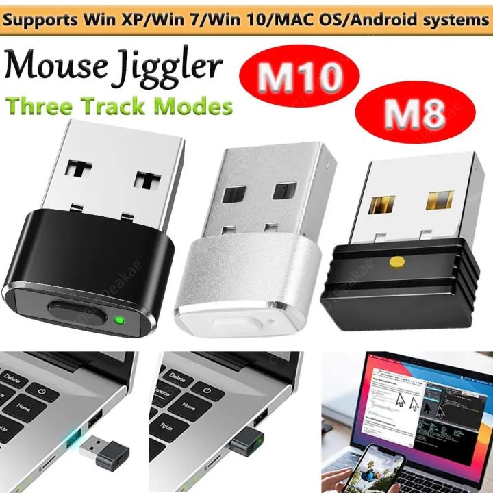Mini Automatic Mouse Jiggler Mover Undetectable Usb Automatic Move Cursor Shaker Plug And Play