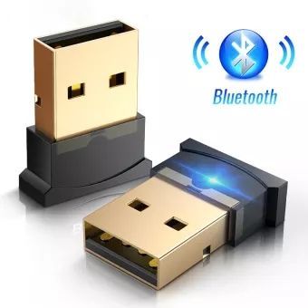 ตัวรับสัญญาณบลูทูธ 5.0 Mini USB Bluetooth V5.0 สีดำ 2 in 1 Bluetooth ...