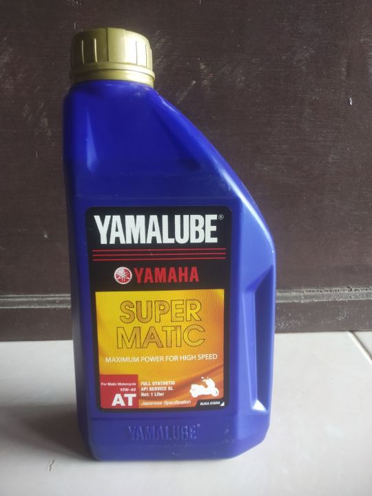 OLI YAMALUBE SUPER MATIC 1 LITER MOTOR YAMAHA NMAX LEXI AEROX | Lazada ...