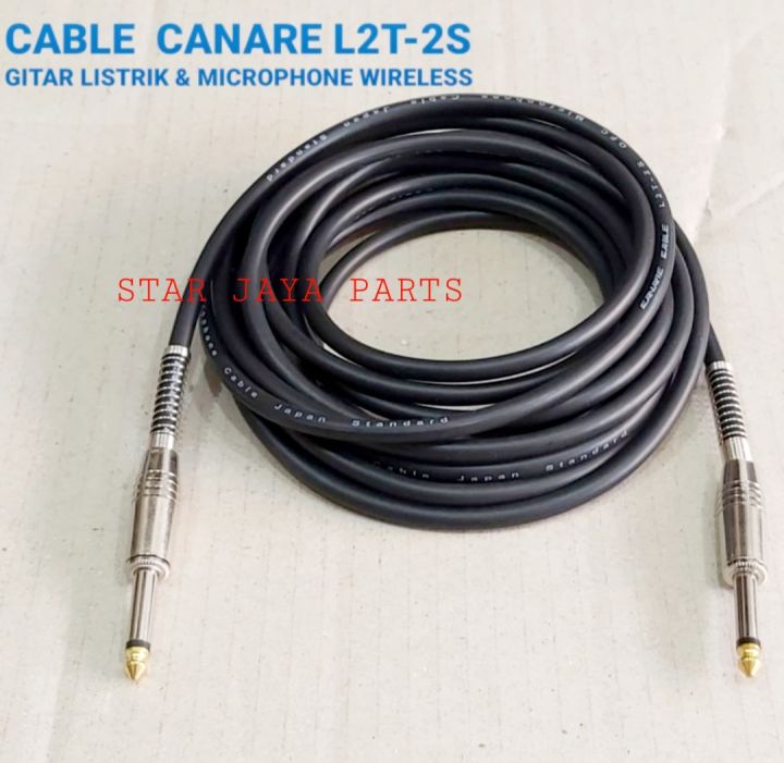 Kabel jack Gitar Listrik Akai To Akai 2 Meter Canare Cable L2T2S japan ...
