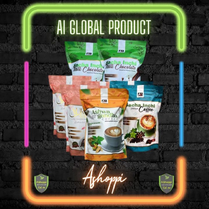💯ORIGINAL HQ💯 KOPI SACHA INCHI COKLAT SACHA INCHI KOPI AURORA KOPI ...