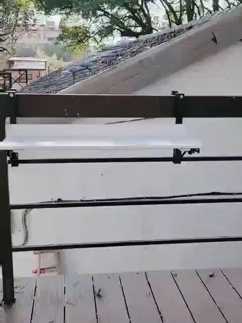 Folding Bar Counter Balcony Railing Hanging Table Hanging Small ...