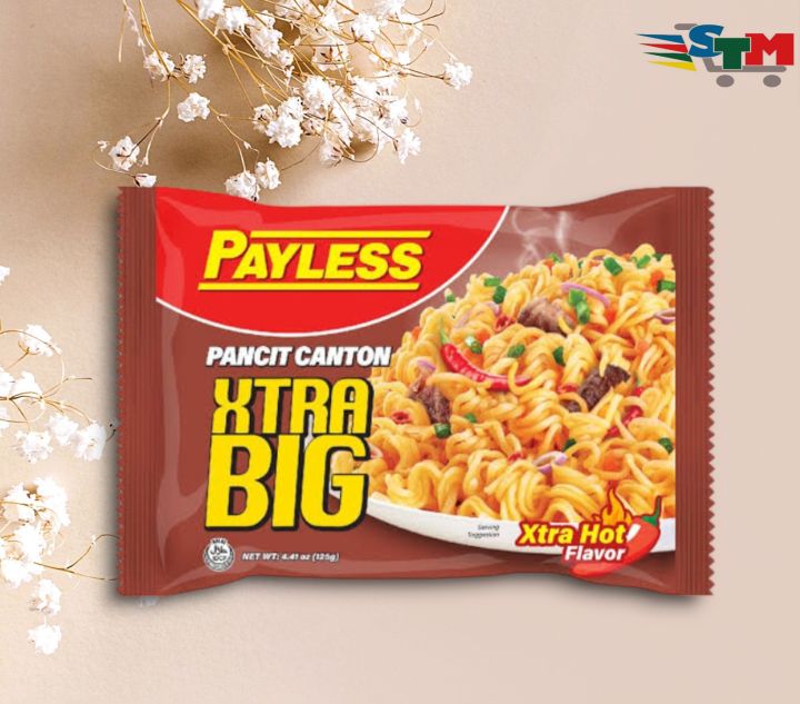 Payless extra big pancit Canton extra hot 130g | Lazada PH