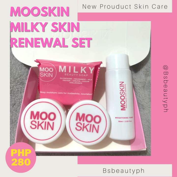 MOOSKIN MILKY SKIN RENEWAL SET | Lazada PH