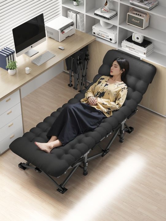 Portable Folding Bed Single Person Nap Chair Simple Office Nap Hospital ...