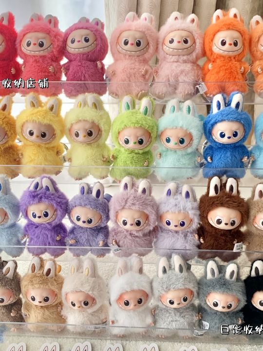 Labubu Generation 4 Mini Storage Cabinet Wall Mounted Display Box Step ...