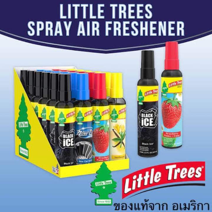 Little trees Spray MADE IN USA น้ำหอมปรับอากาศแบบสเปรย์ฉีด | Lazada.co.th