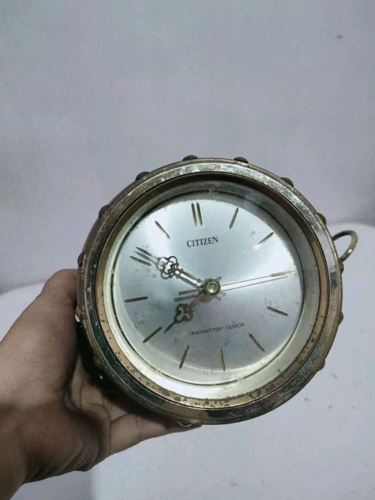 Authentic Citizen Taiko Drum Style Transistor Clock (Working) | Lazada PH