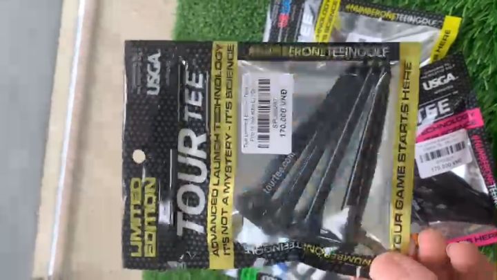 Tee đánh Golf- Thiết bị đặt banh Golf- Tour Tee USGA plastic Tee đế cao ...