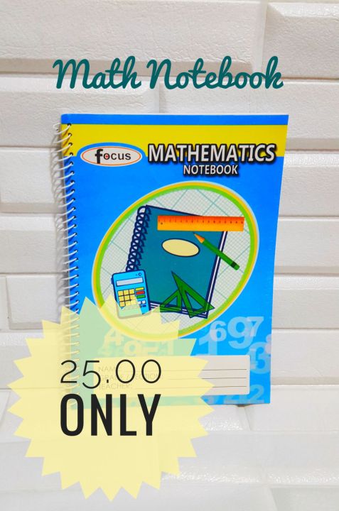 Math Notebook | Lazada PH